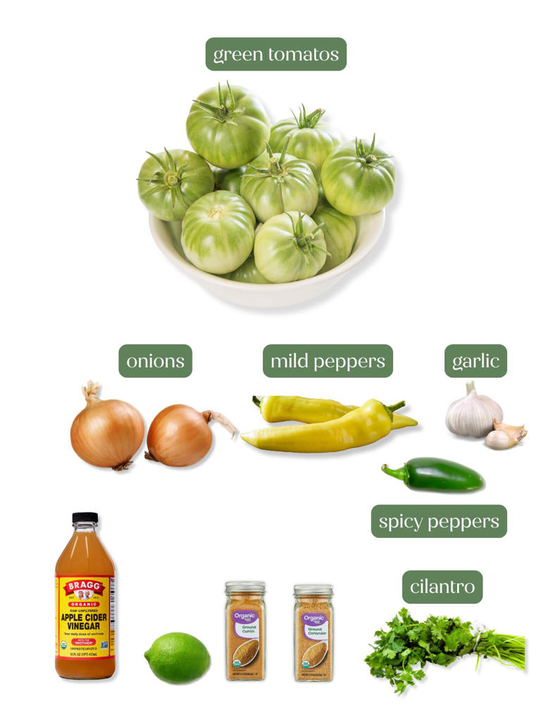 Zesty Green Tomato Salsa Recipe