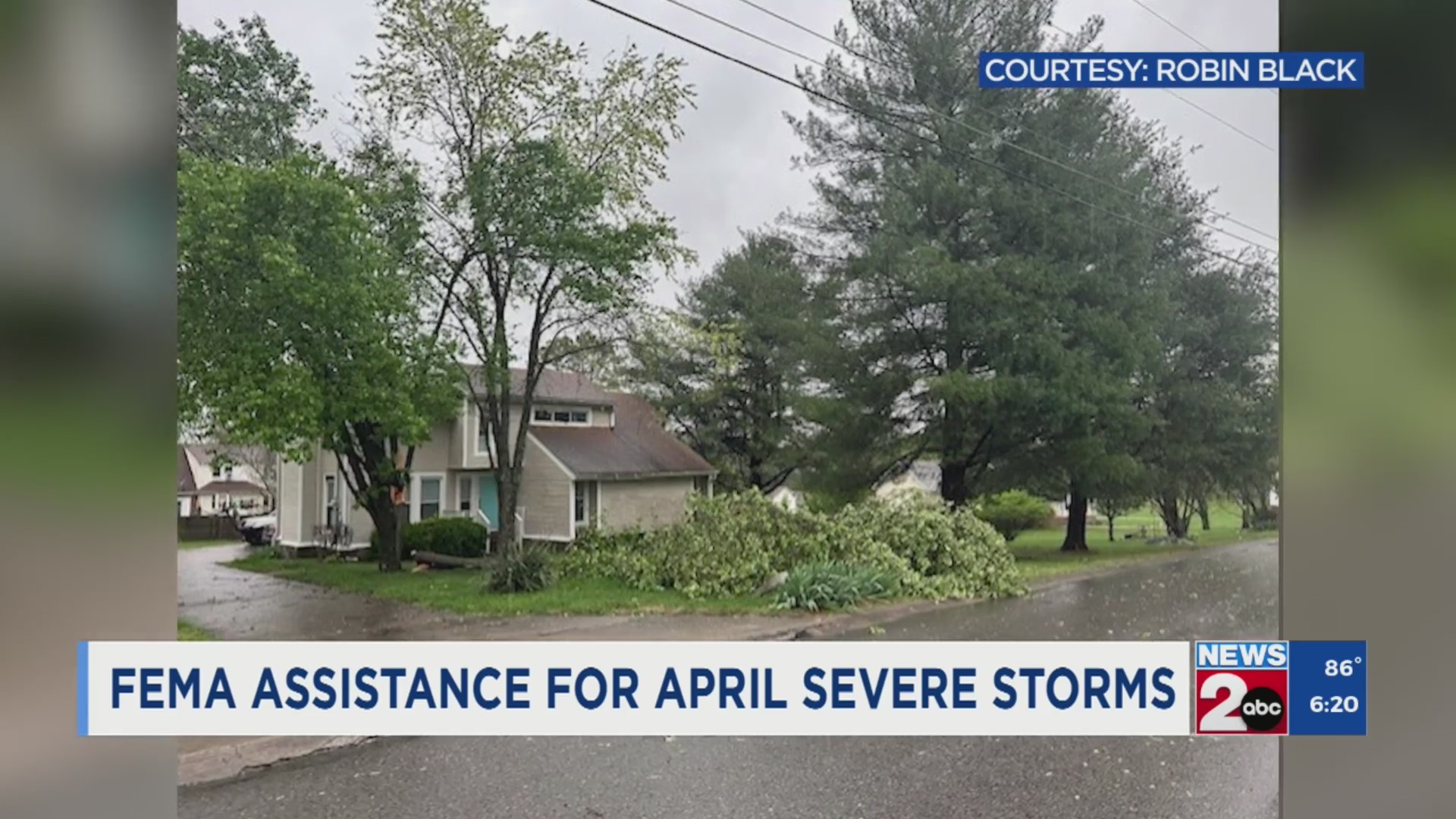 FEMA assistance approved for April severe storms