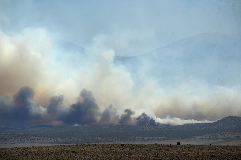 Evacuations lifted as Conner Fire burns 17,000 acres near Gardnerville