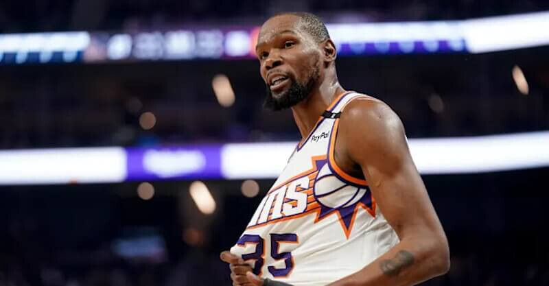 Kevin Durant troca os Phoenix Suns pelos Houston Rockets