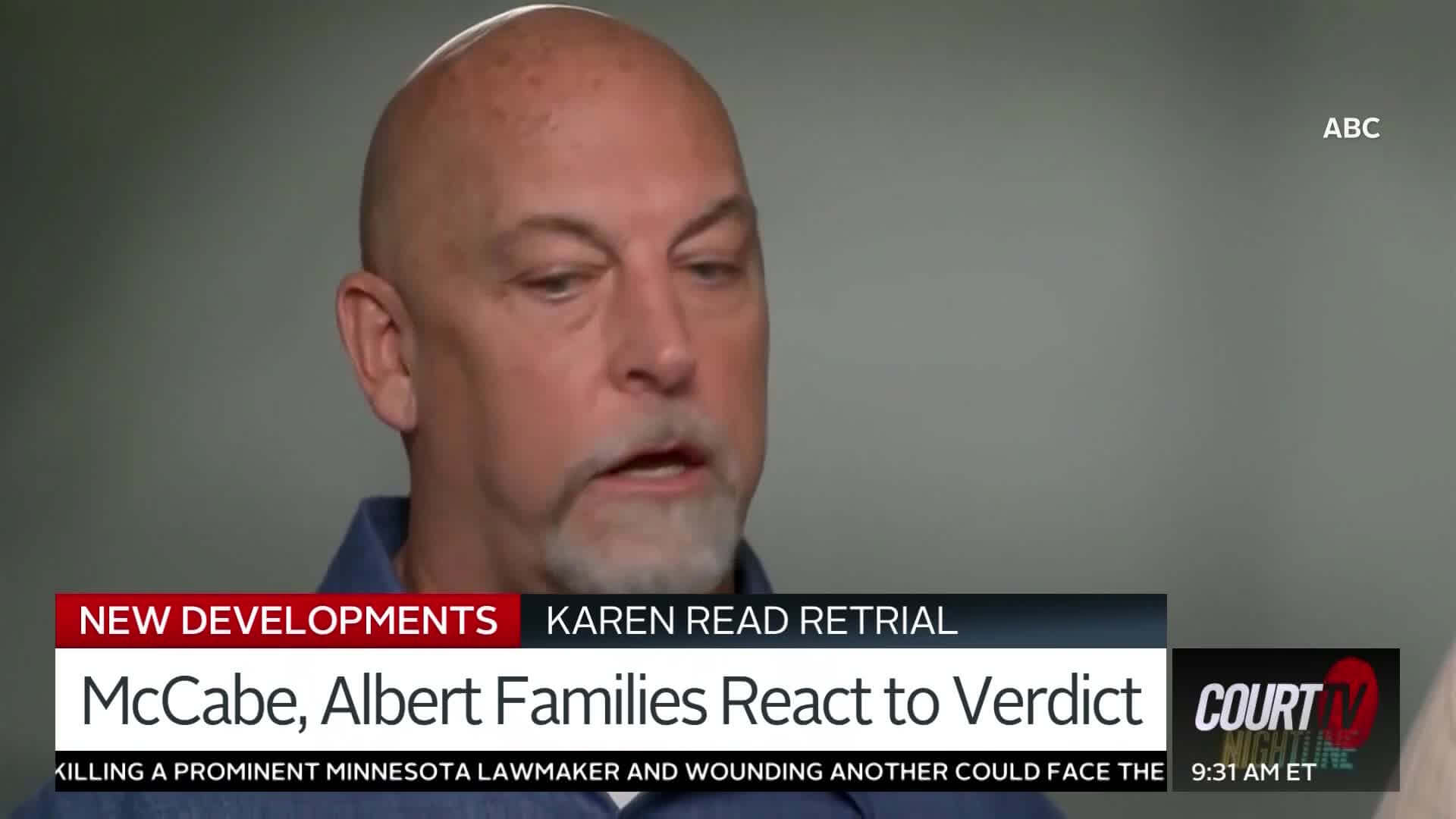Albert, McCabe Families React to Karen Read Verdict