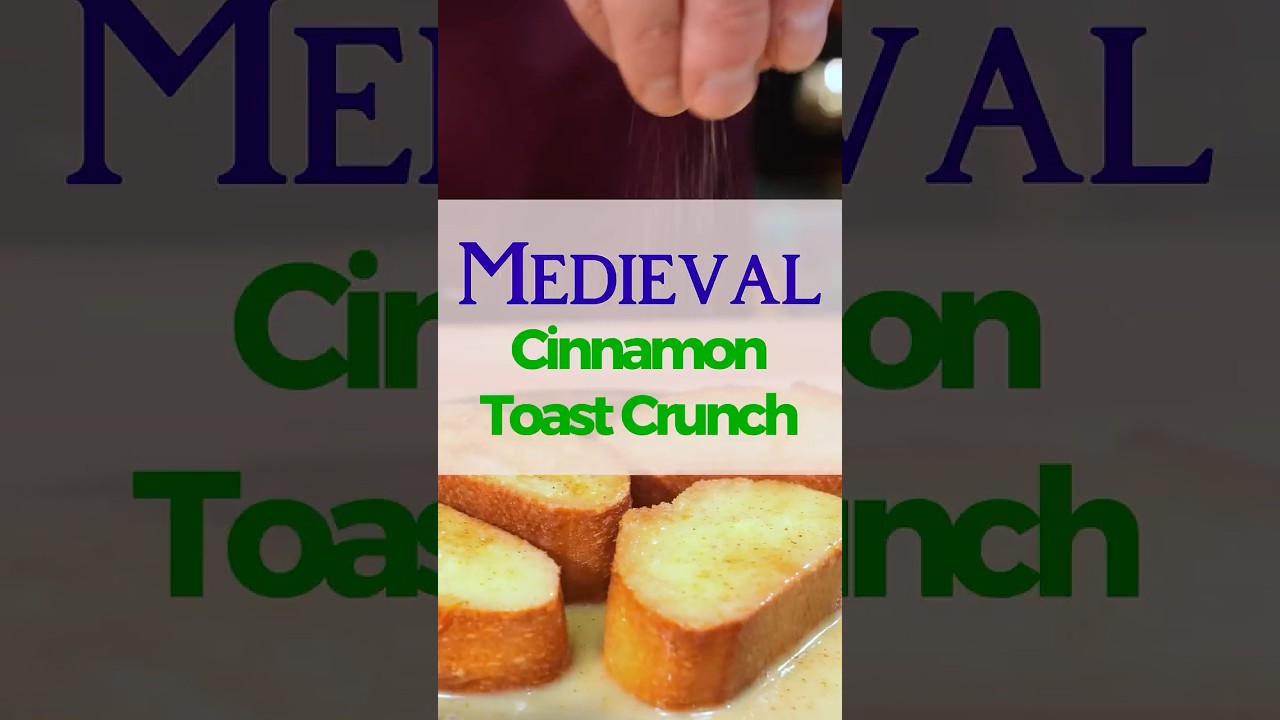 Making Medieval Cinnamon Toast Crunch!