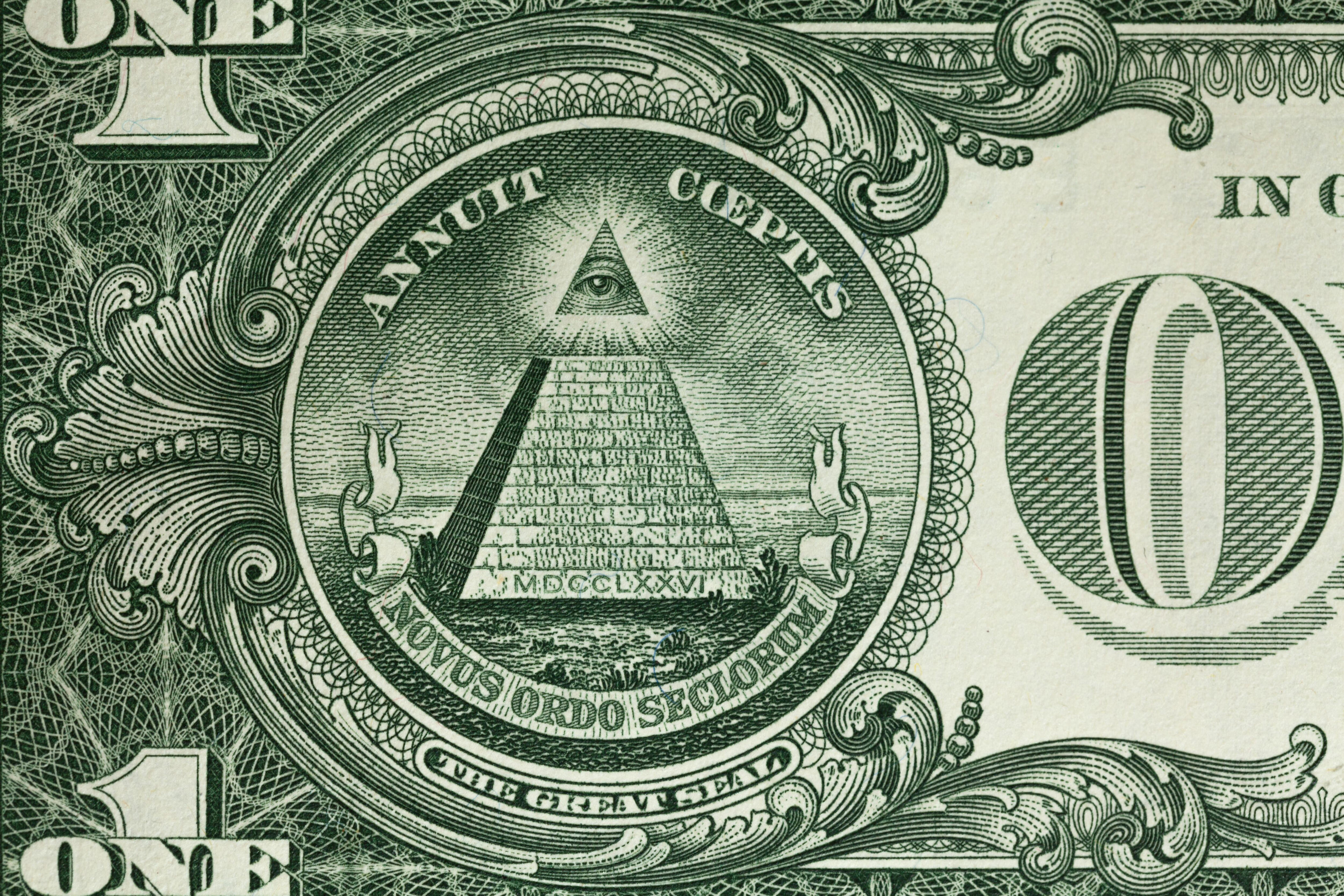 ¿Qué significa el ojo que todo lo ve en el dólar? El origen y verdad ...