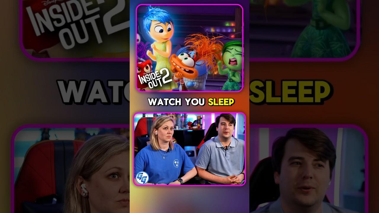 Watch You Sleep! 👀 Pixar’s Inside Out 2 Reaction!