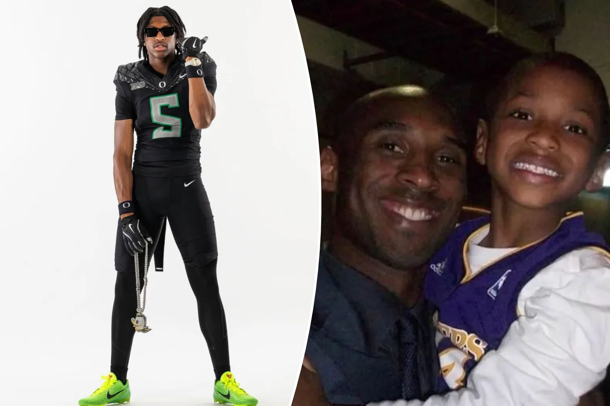 Kobe Bryant’s widely touted nephew commits to Oregon in college ...