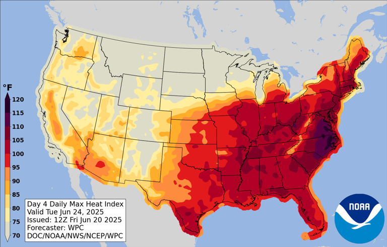 Heat wave to grip Delaware, 'dangerous' heat index. What to know