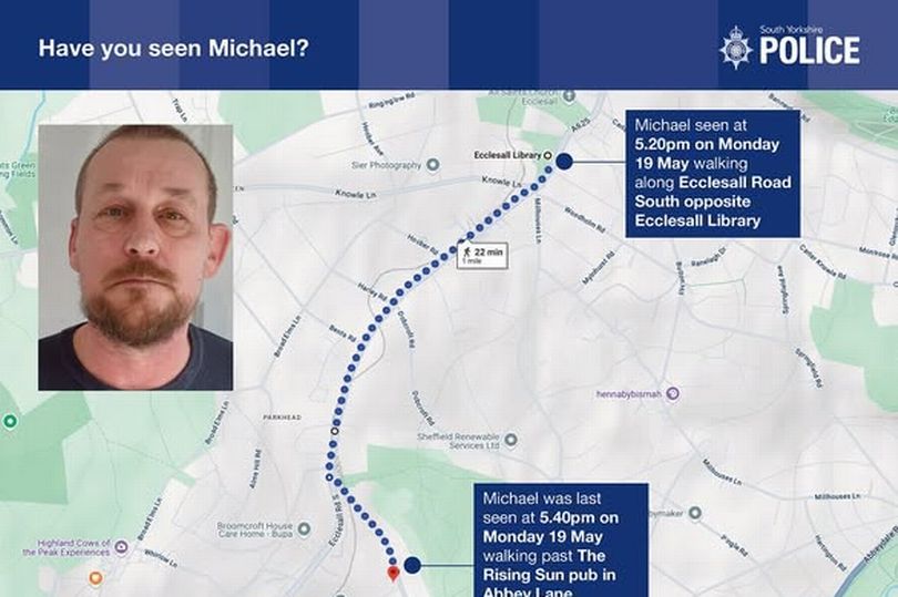 Missing Michael's last known movements mapped 32 days after he vanished