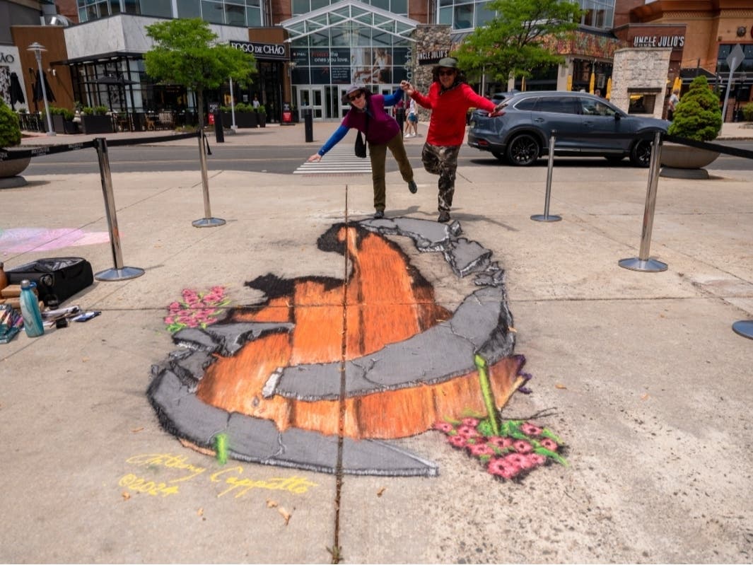 Artists Needed To Create NJ's Largest Chalk Mural At Bridgewater Commons
