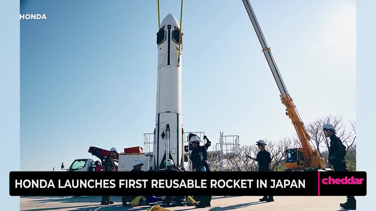 Honda Launches First Reusable Rocket in Japan