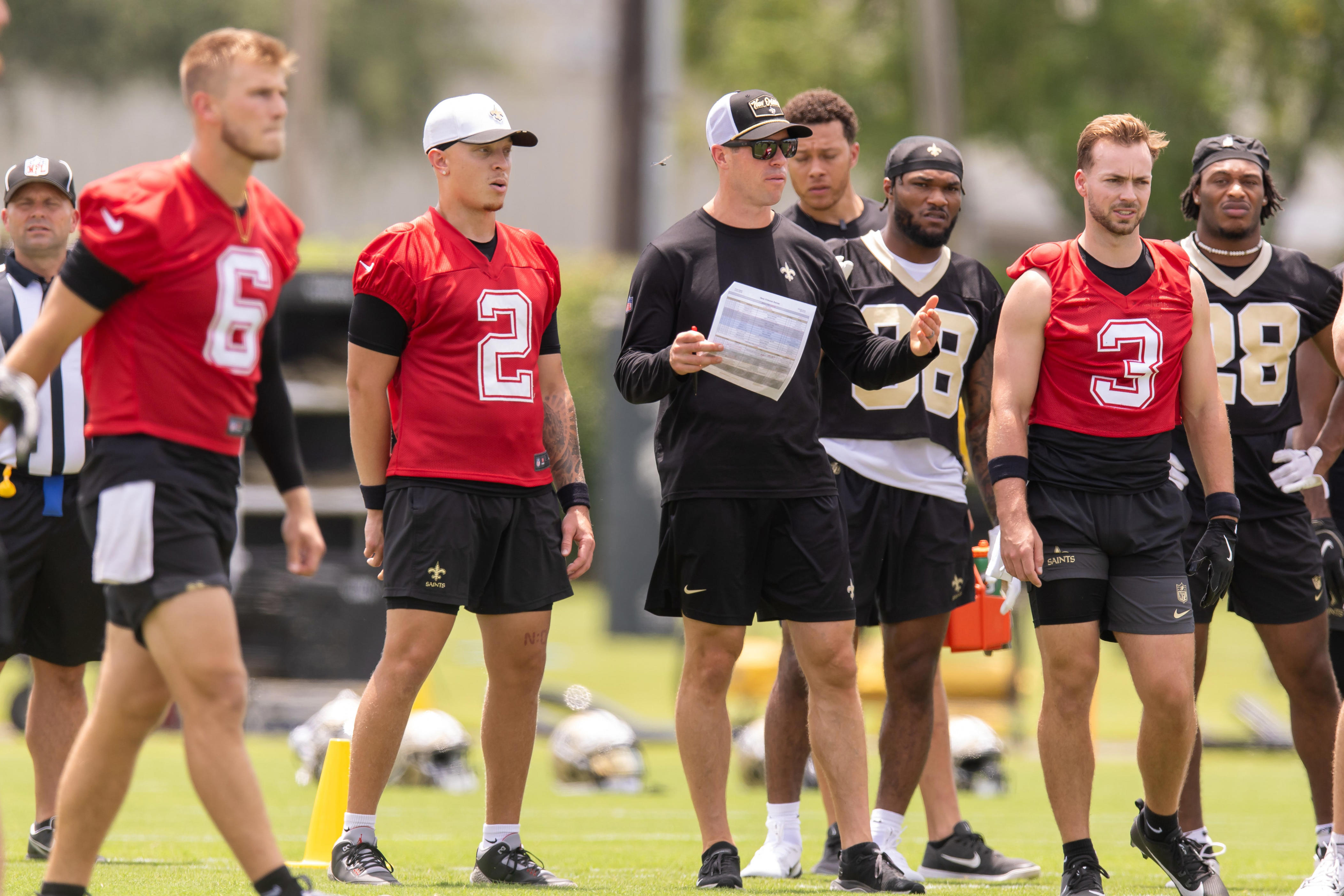 Taking stock of the Saints QB competition: Tyler Shough must make it ...