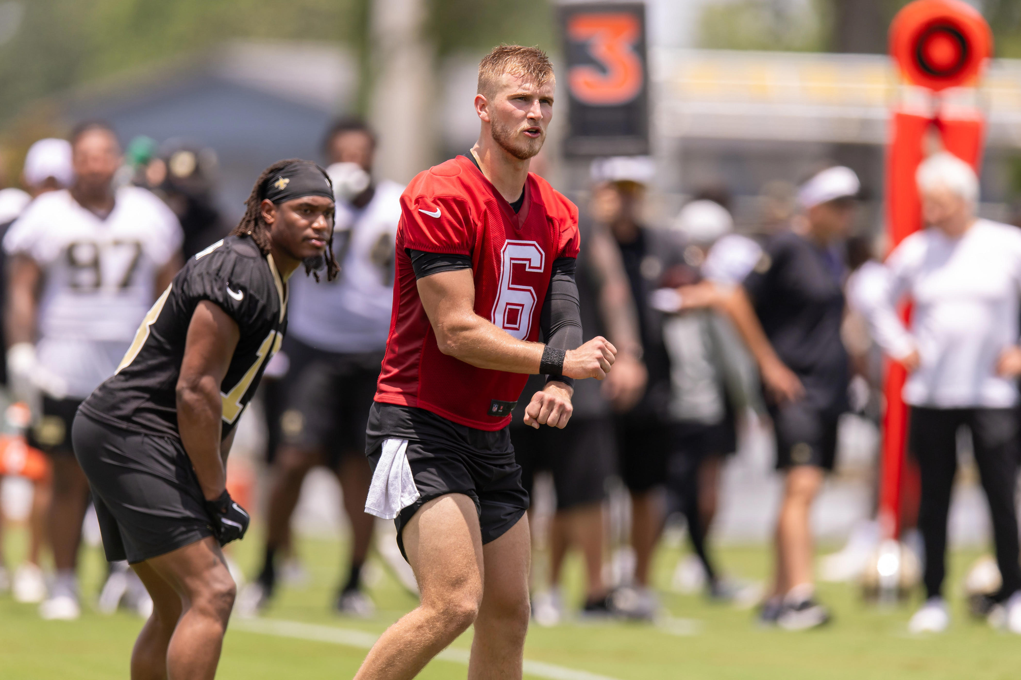 Tyler Shough's fully-guaranteed contract won't stop the Saints from ...