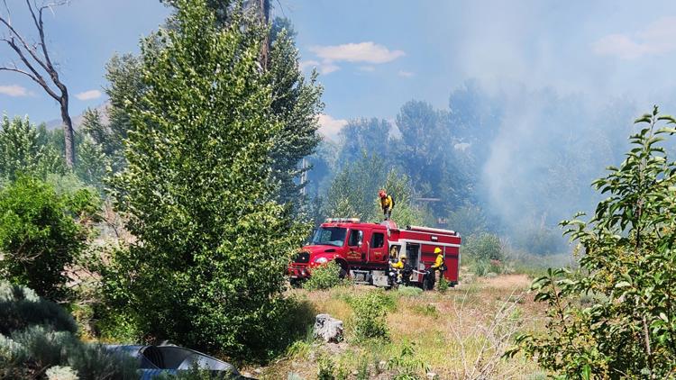 Hot equipment to blame for Blaine County fire