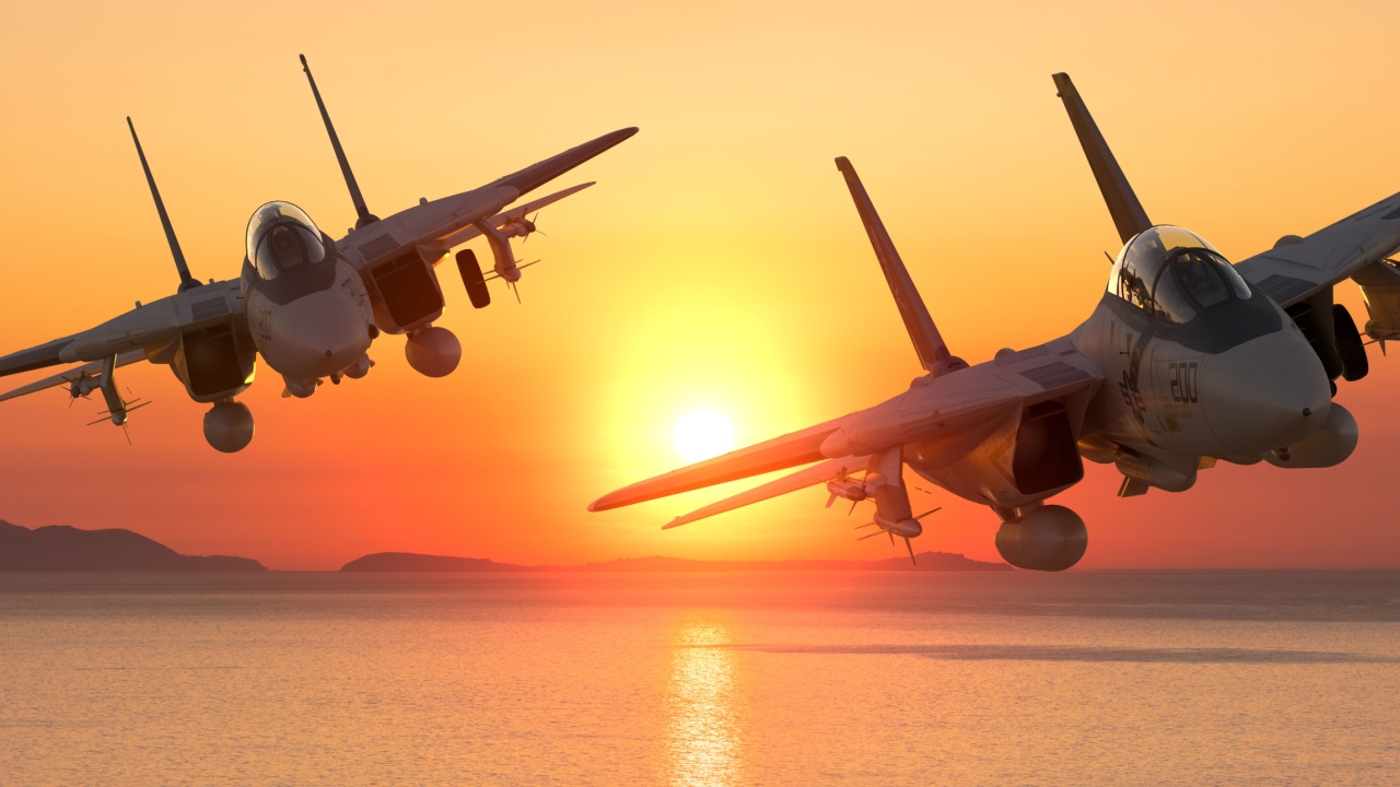 A Pair of Iranian F-14 Fighter Jets Are Destroyed in Israeli Raids