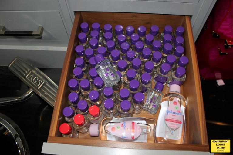 Sean ‘Diddy’ Combs kept precious baby oil stash in apparent humidity ...