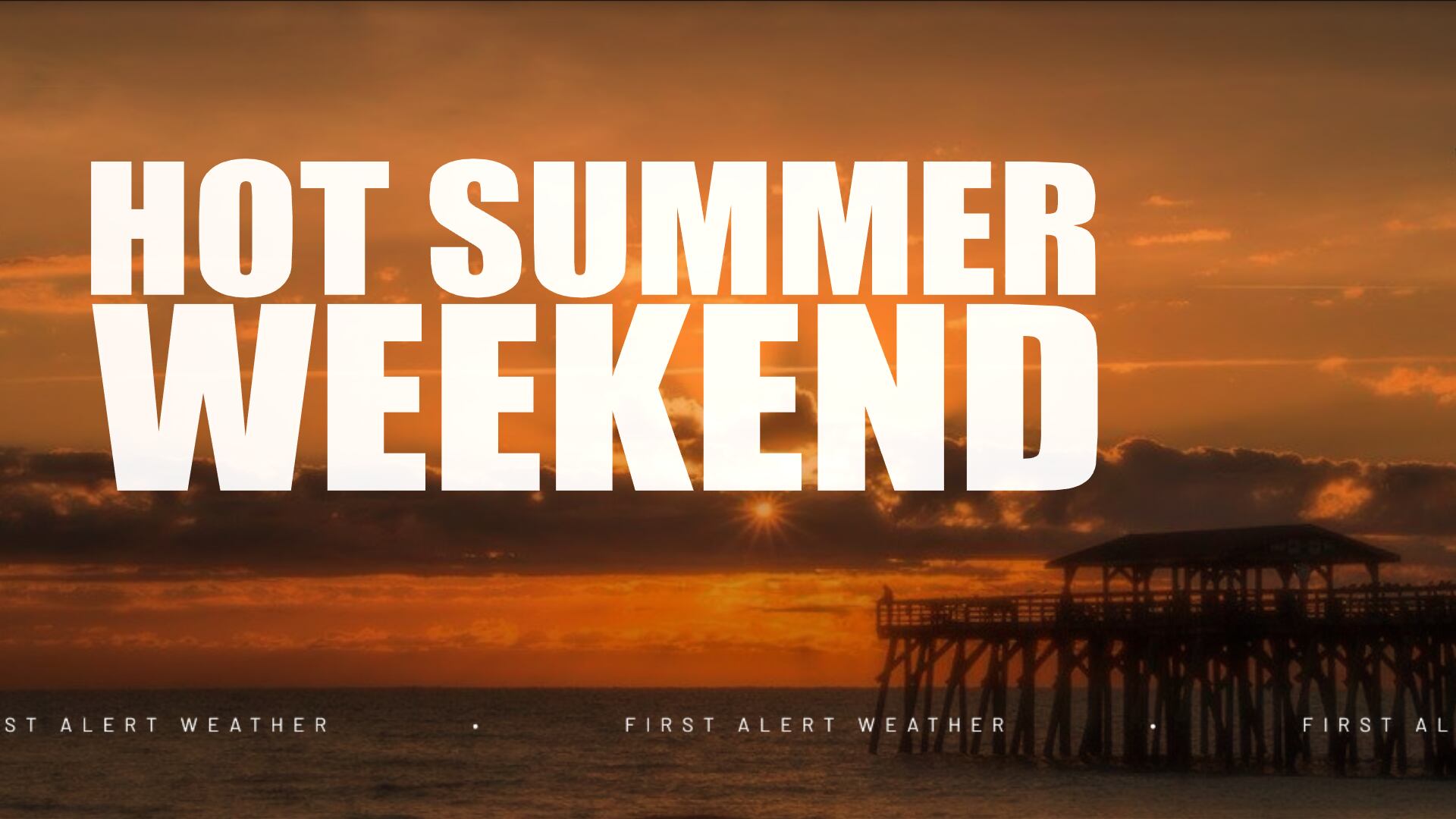 FIRST ALERT: Hot summer weekend with even hotter weather next week