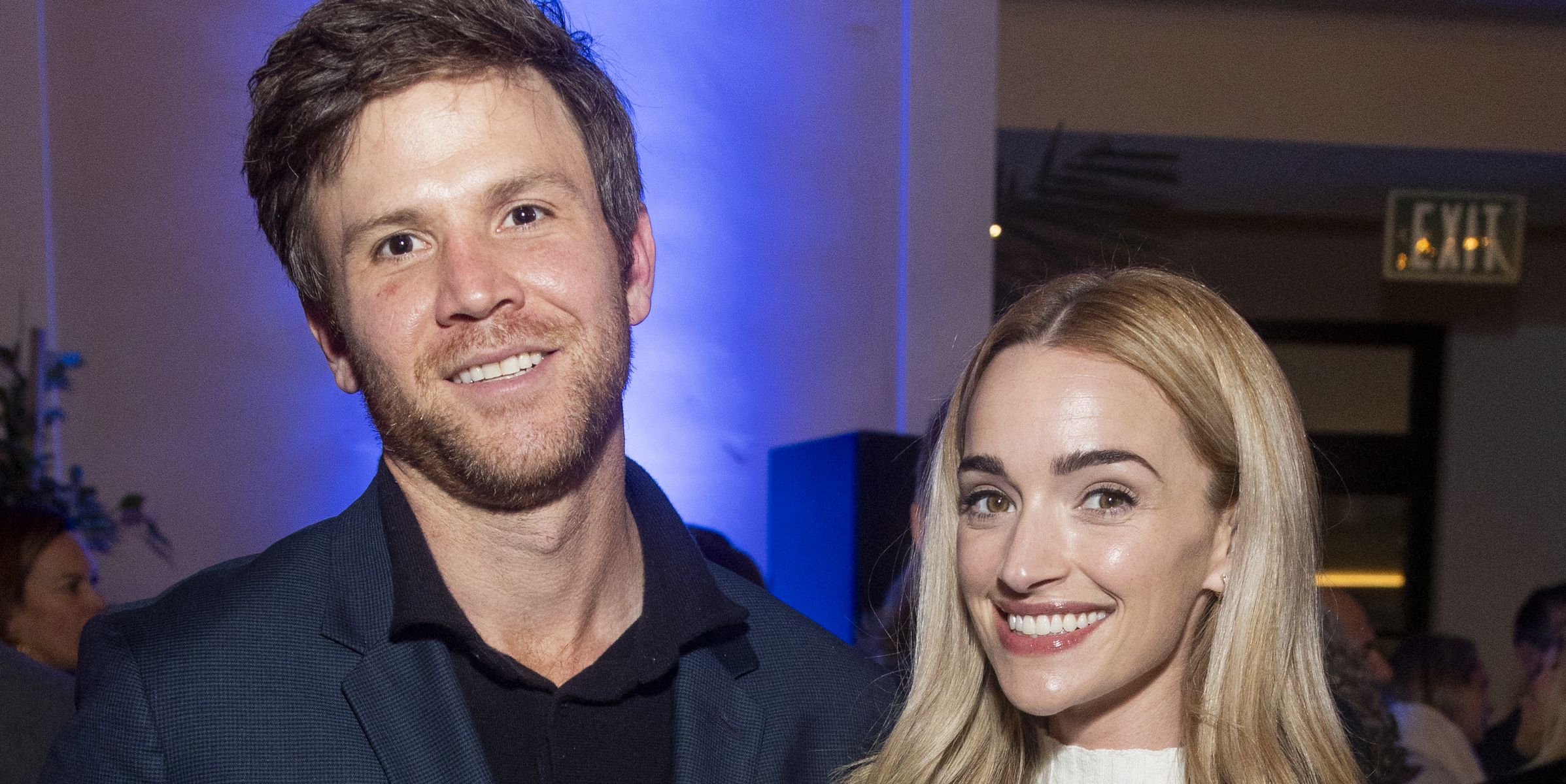 Brianne Howey Kept Running Into Matt Ziering Before They Started Dating