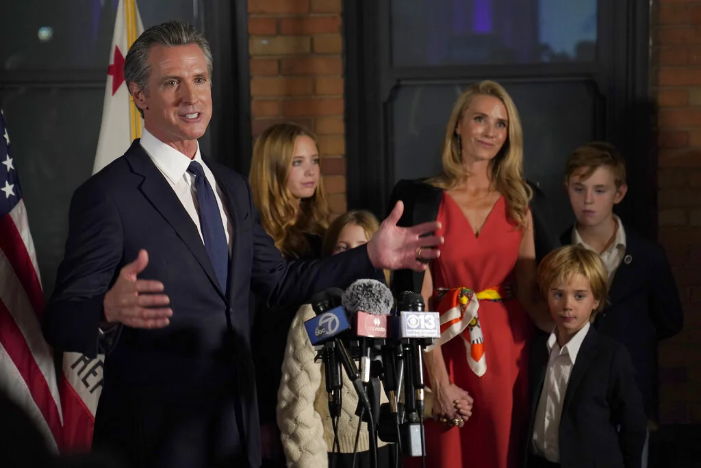 Newsom slammed by conservatives for use of ‘First Partner’ in wife’s ...