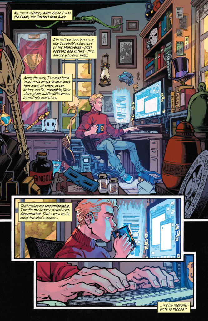 New History of the DC Universe #1 Review: Reboots Explained in Timely Read