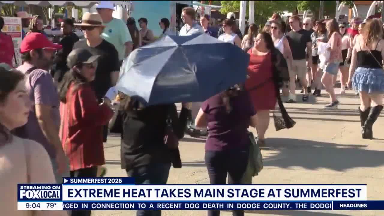 Summerfest modifies policy for extreme heat