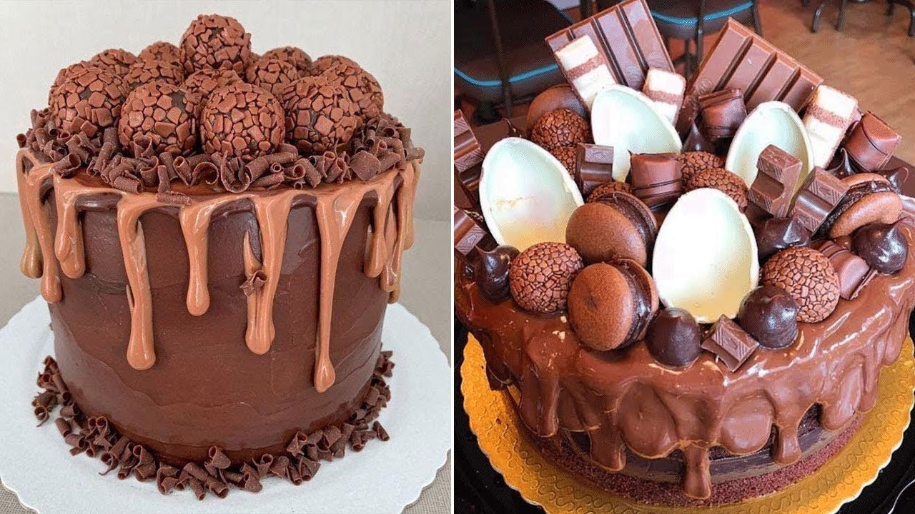 Satisfying Chocolate Cake Compilation with Brigadeiro & Macaron ...