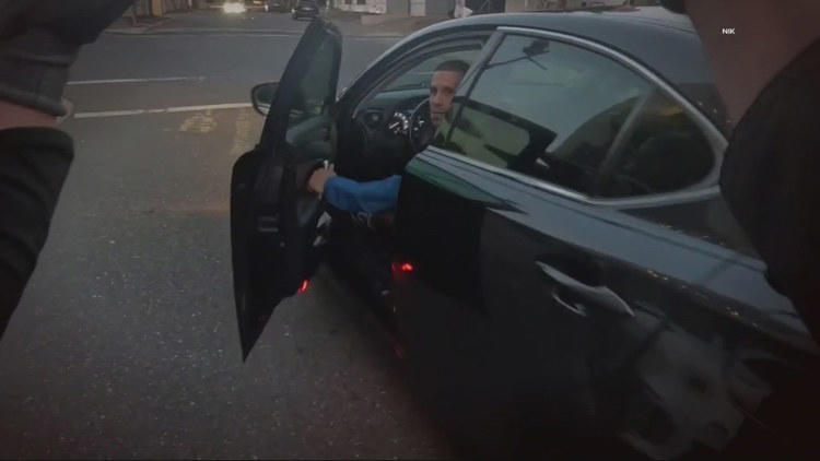 Video shows car driving into crowd of ICE protesters: 'Retribution isn ...