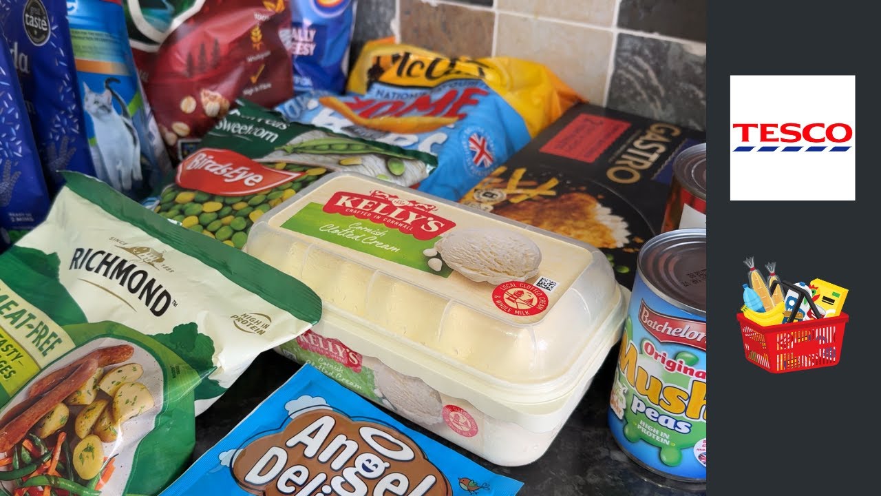 Tesco Scotland Grocery Haul | UK Family Food Shop | 8th March Haul