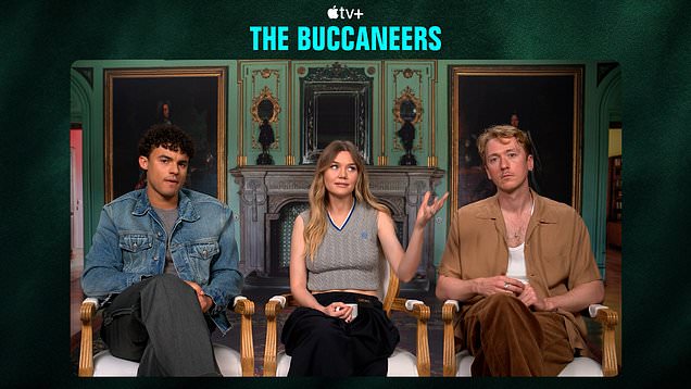 'Acting is way better': The Buccaneers cast joke how their show is ...