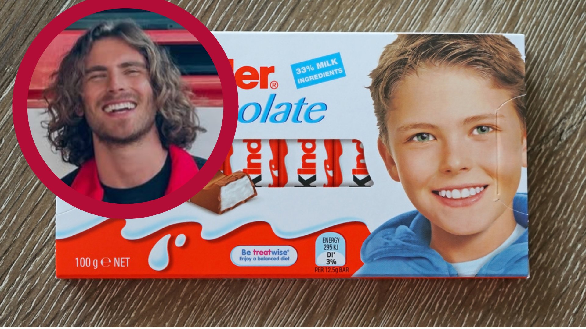 To on przez 15 lat był twarzą Kinder Czekolady. Tak dziś wygląda [zdjęcia]