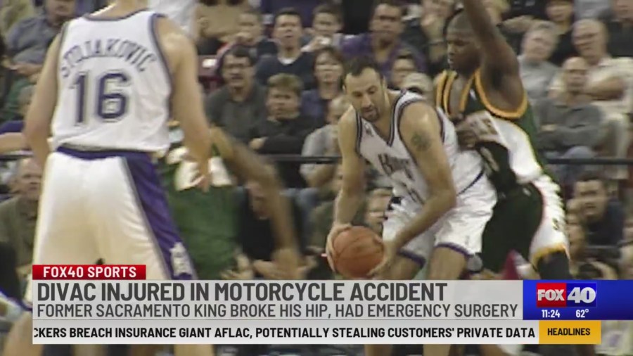 NBA Hall of Famer and former King Vlade Divac breaks hip, has emergency ...