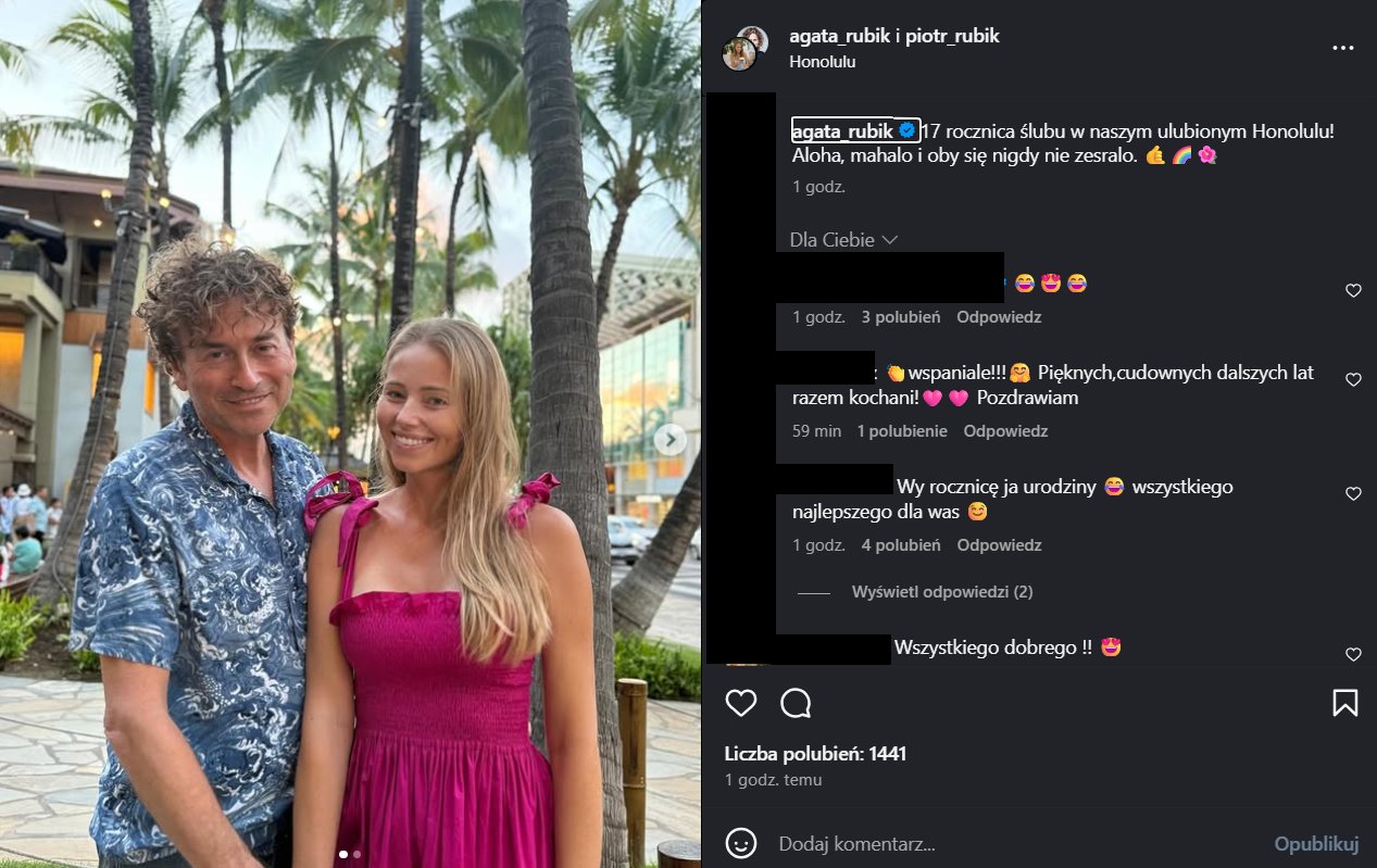 Piotr i Agata Rubikowie pozdrawiają z Honolulu. Internauci przesyłają ...