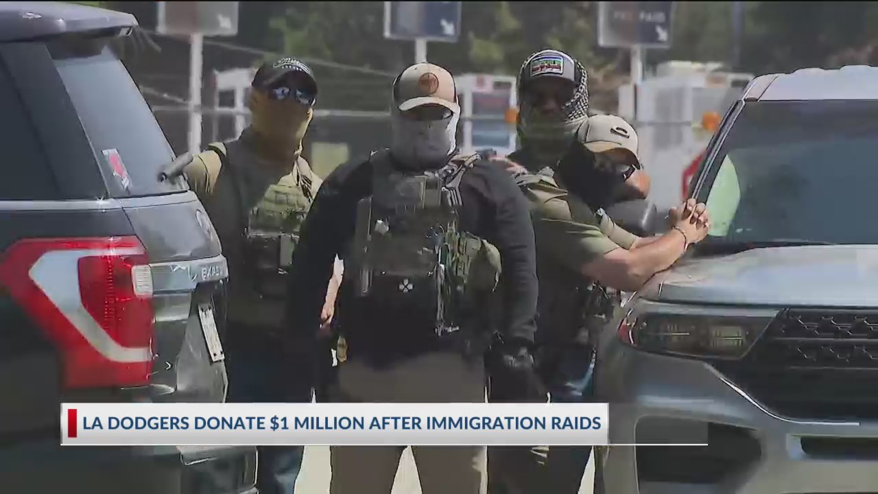 LA Dodgers donate $1 million after ICE raids