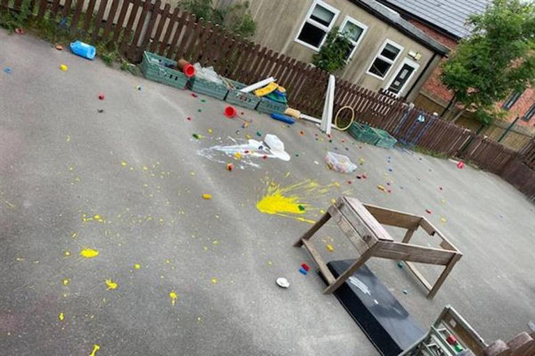 Vandals trash Cinderford playground in weekend wrecking spree