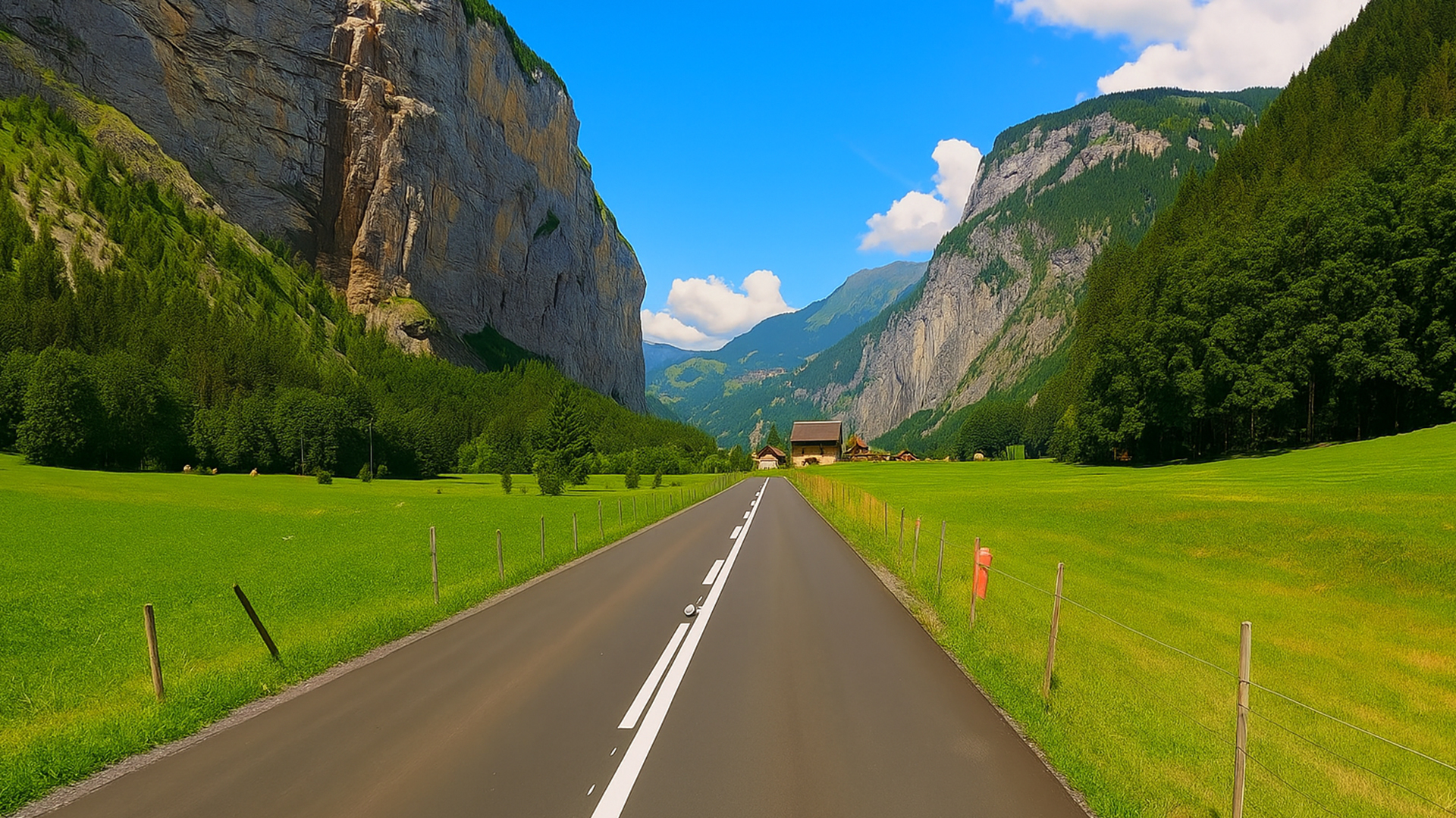 Viagem cênica em 4K: De Lauterbrunnen a Grindelwald, Suíça