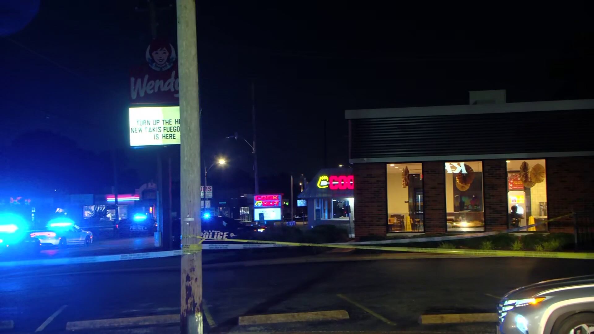 1 man dead after a shooting at Wendy’s on Highland Street