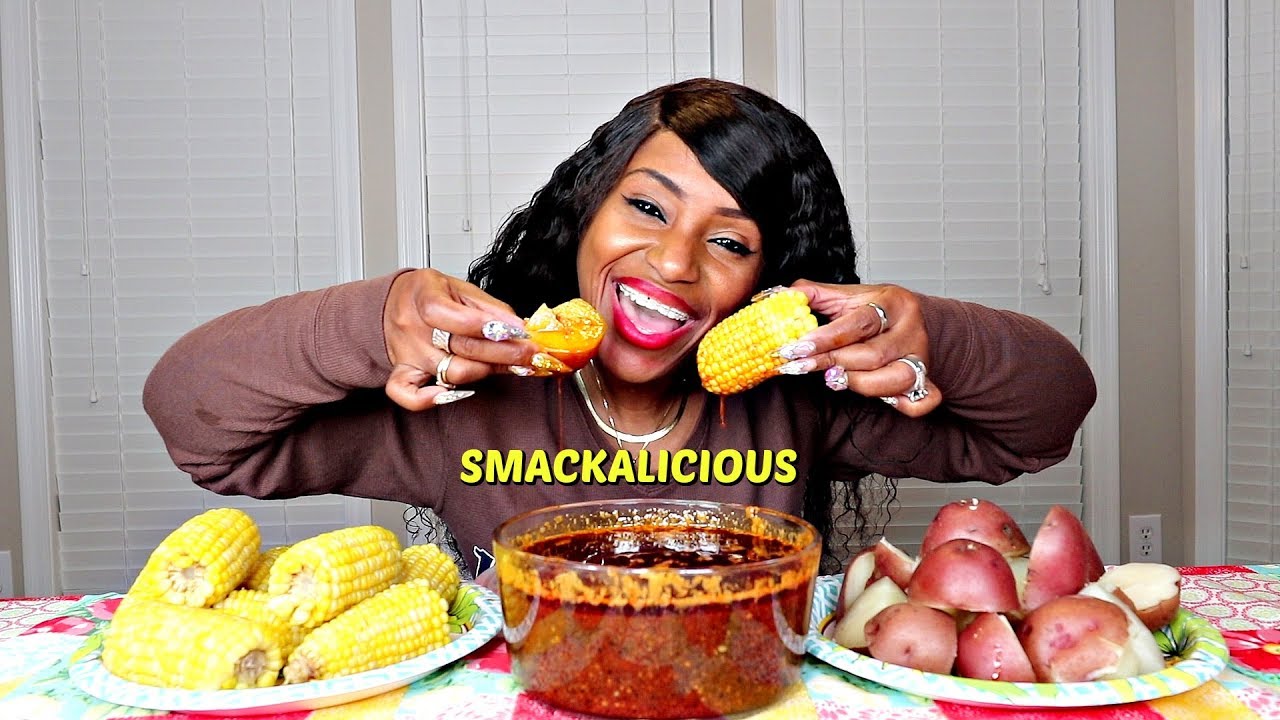 Potato and corn mukbang—a timeless comfort side