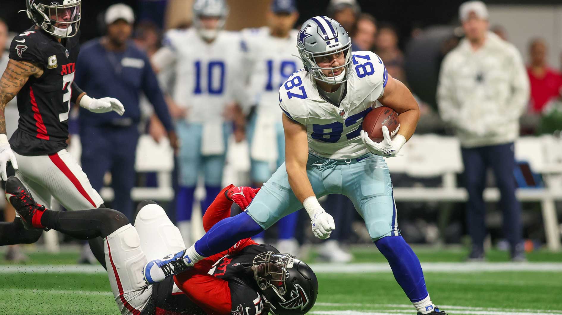 Cowboys’ Jake Ferguson looks ‘noticeably different’ after disappointing ...