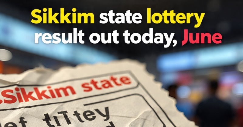 Sikkim state lottery sambad result today, June 27, 2025: Check out ...