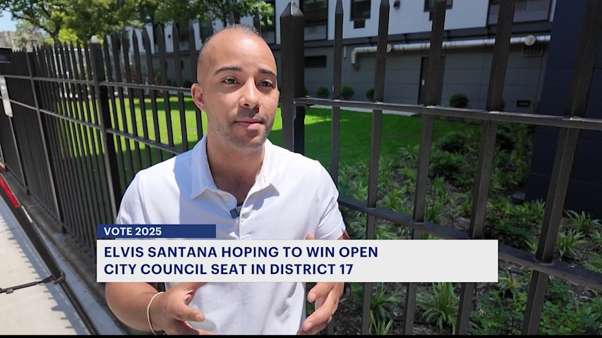 Elvis Santana hopes to win District 17's open City Council seat