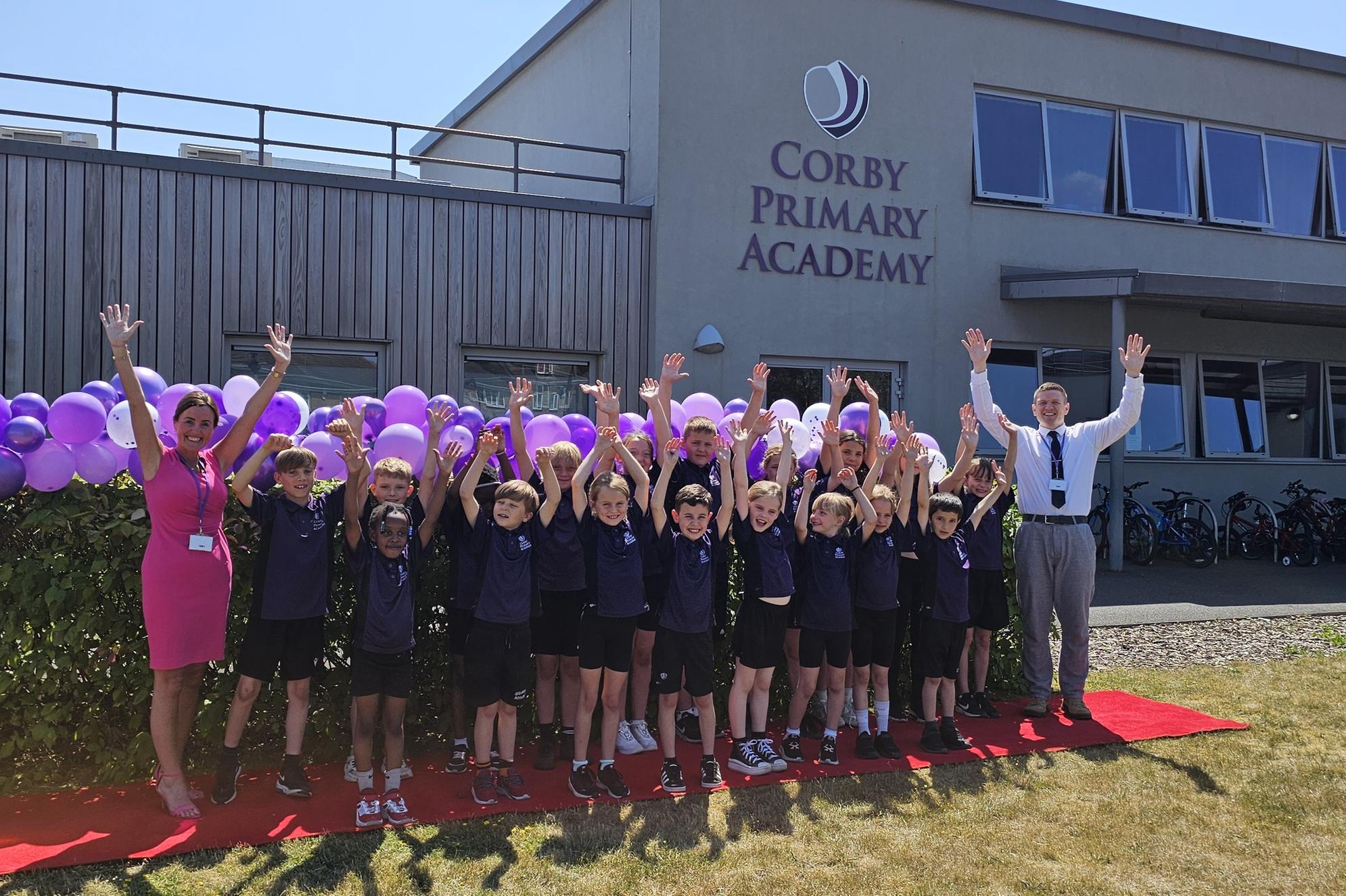 Corby primary school thrilled to be judged ‘good’ in all areas by Ofsted