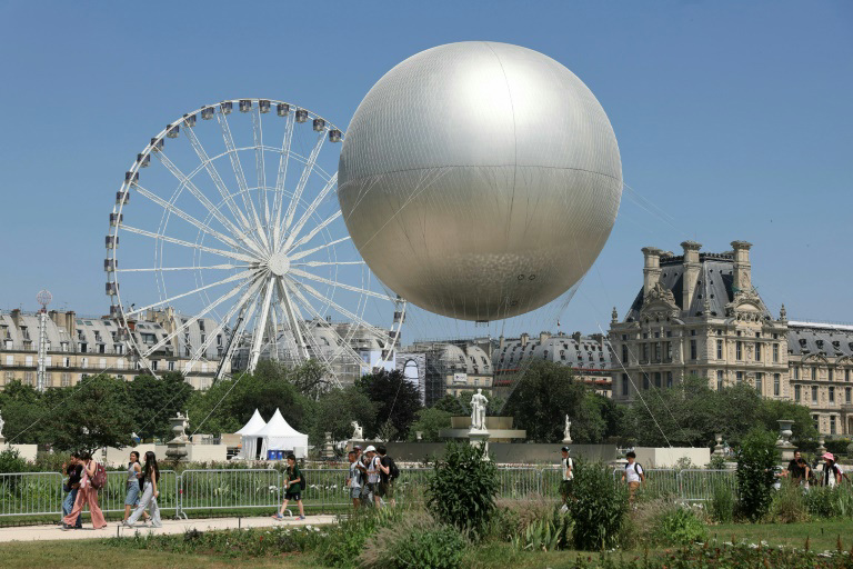 Olympic balloon to rise again in Paris Olympic balloon to rise again in Paris