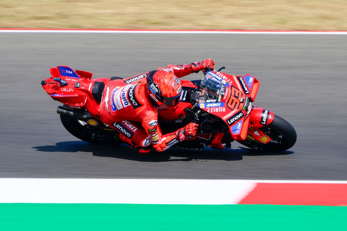 MotoGP Italian GP: Marquez snatches pole in factory Ducati 1-2
