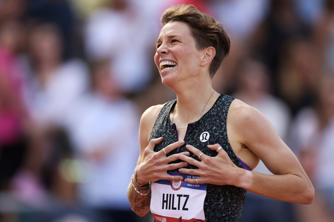 Olympic runner Nikki Hiltz sets the tone and sets the pace