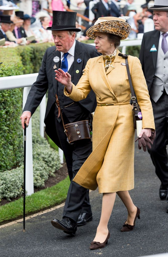 Princess Anne's waist-cinching Royal Ascot look is her spin on summer ...