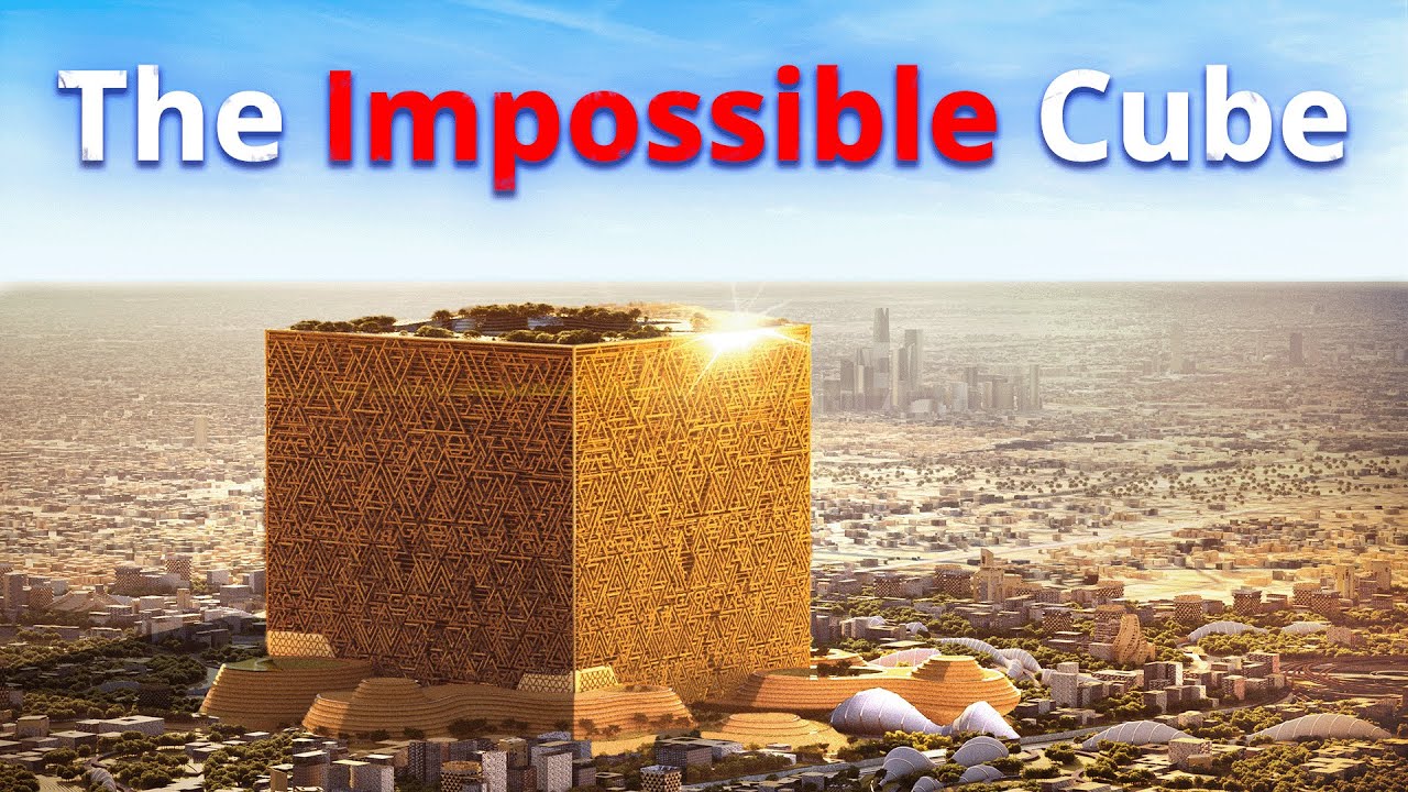 I explored Saudi Arabia's cube megaproject! 😲