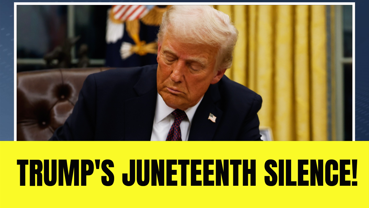 Juneteenth at the Trump White House shows what a difference a year makes