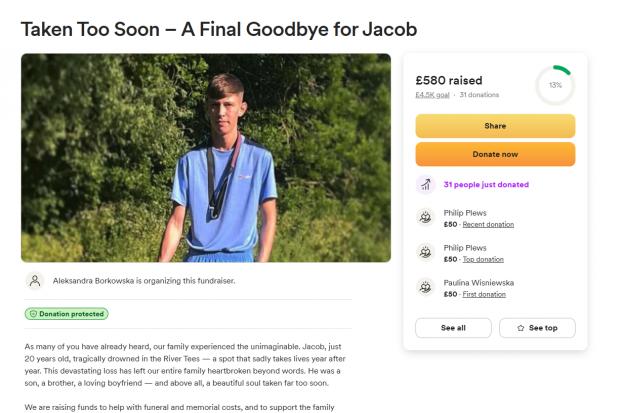 Darlington family pay tribute to 'beautiful soul' Jacob, 20, who died ...