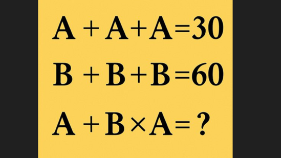 Intelligence test: You're a problem-solving pro if you crack this ...