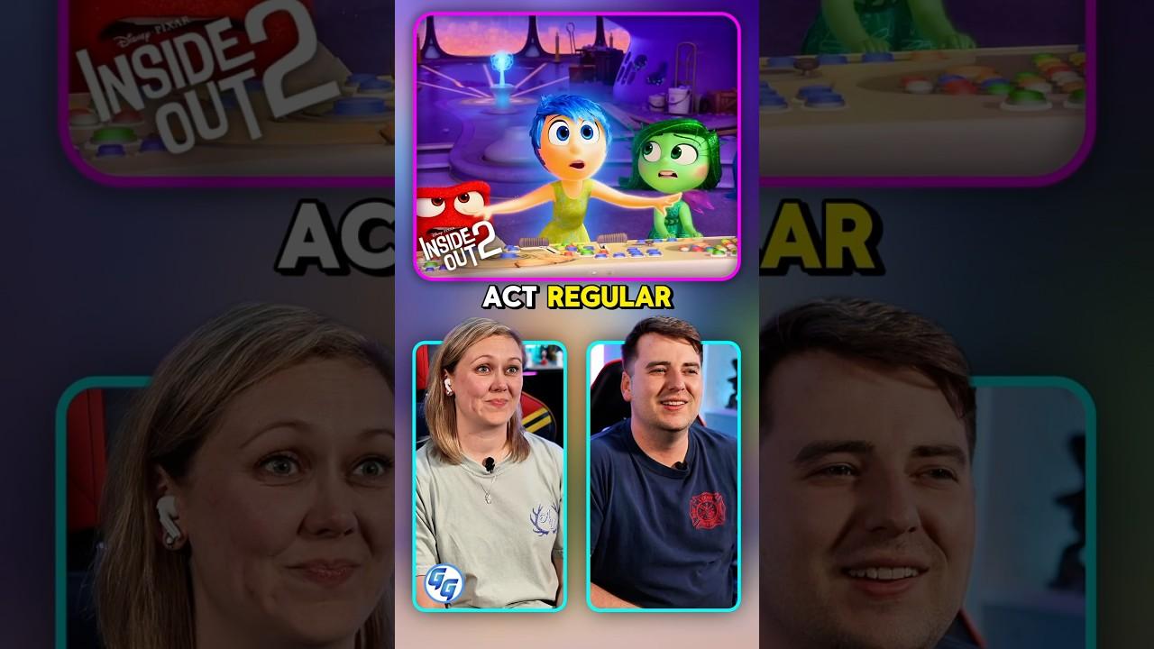 Everyone Act Normal! 👀 Pixar’s Inside Out 2 Reaction!