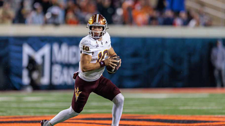 Arizona State's Sam Leavitt Finalist for NIL Award