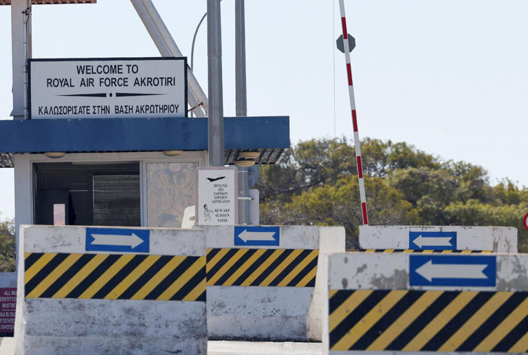 Suspected spy arrested near UK military base in Cyprus